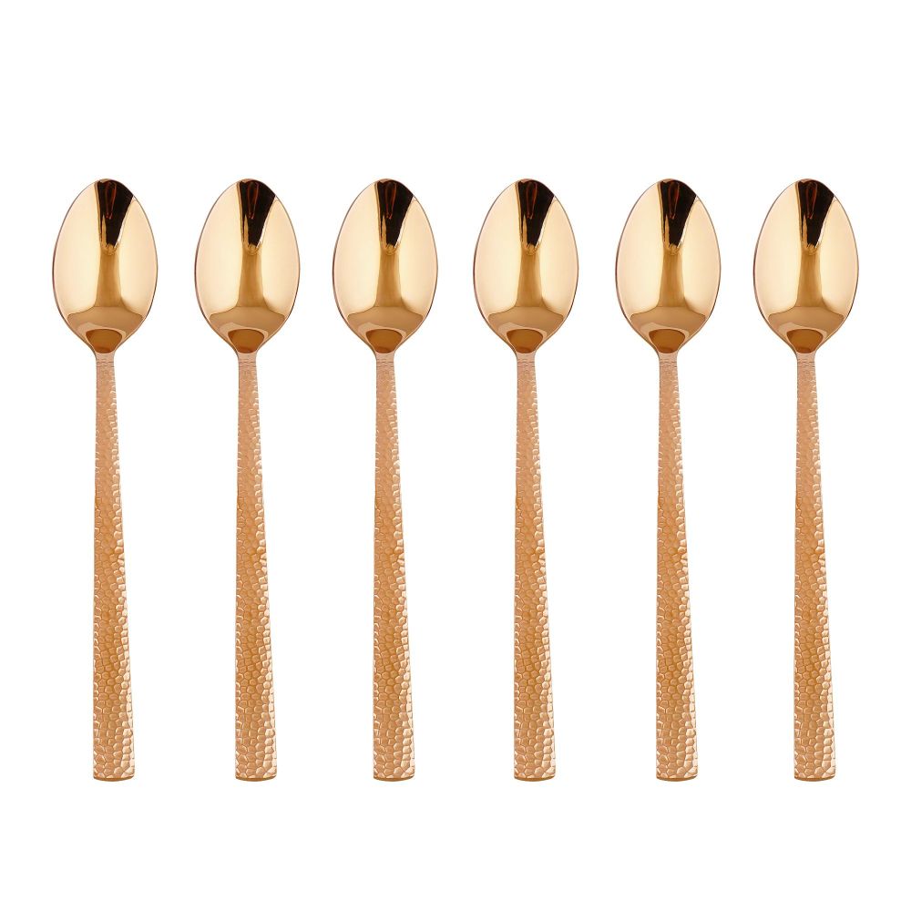 Purchase Dinette Stainless Steel Tea Spoon Set, R-Gold 100c, 6-Pack, DY ...