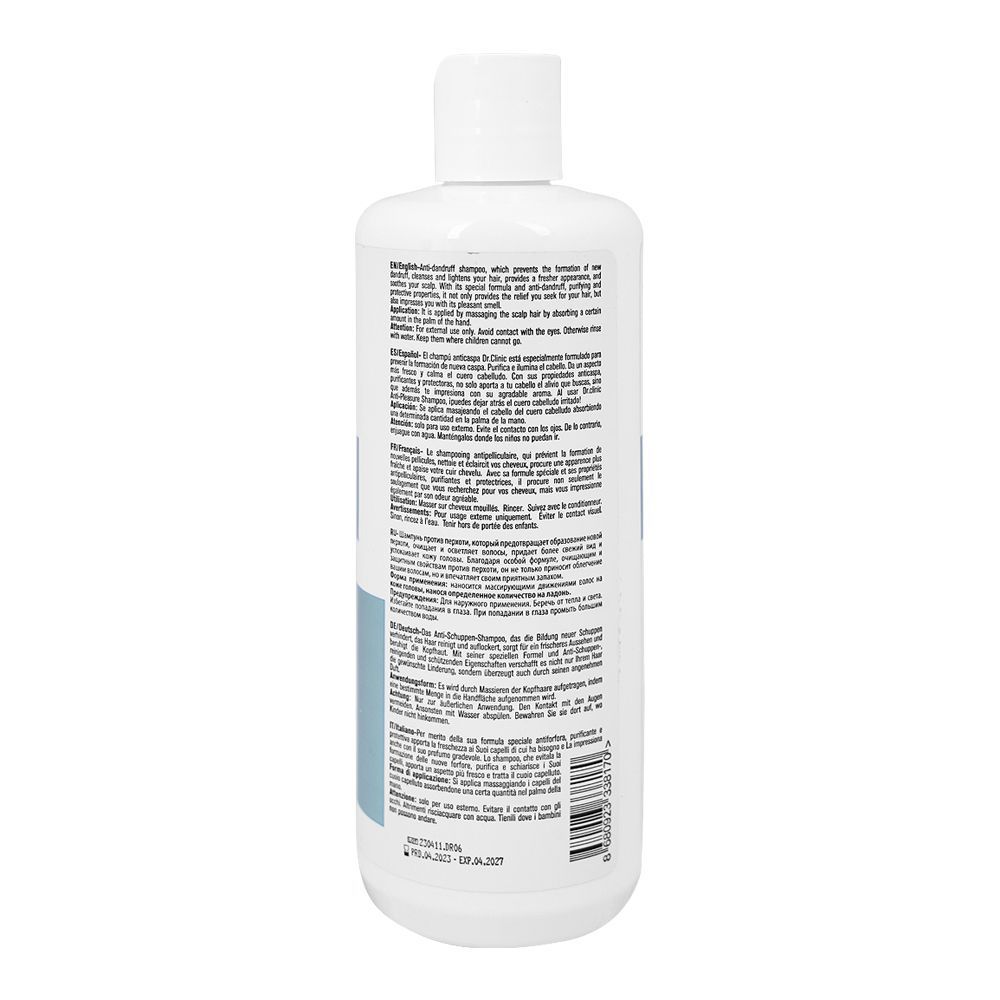 Purchase Dr.Clinic Hair Care Series Anti-Dandruff Shampoo, 400ml Online ...