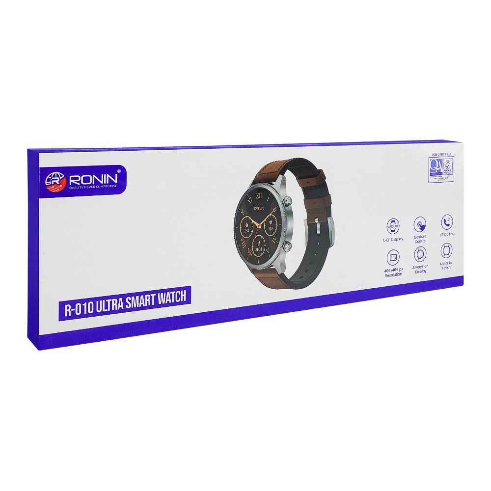 Order Ronin R-010 Ultra Smart Watch, 1.43" Always On Amoled Display ...