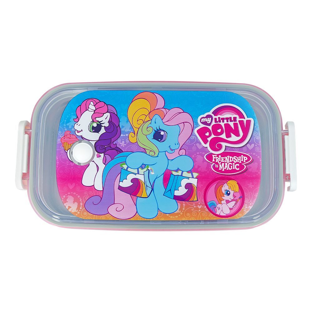 Buy My Little Pony Stainless Steel Lunch Box, Pink, 8 cm (W) x 17 cm (H ...