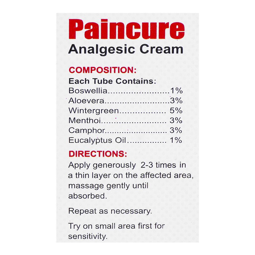 Purchase Paincure Analgesic Cream, 30g Online at Best Price in Pakistan ...