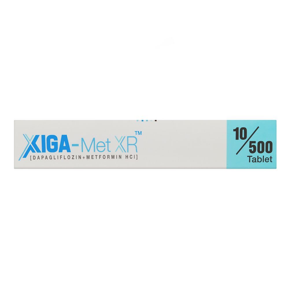 Xiga Met Xr 10/500mg Tablets, Box