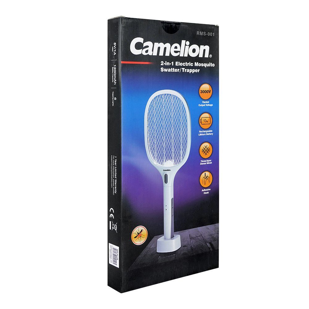 Order Camelion 2-in-1 Electric Mosquito Swatter/Trapper, 3000W ...