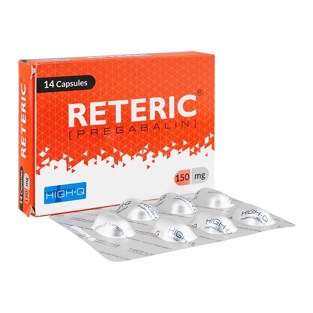Reteric Capsules 150mg, Box (14 Capsules)