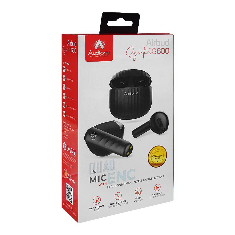 Order Audionic Signature Earbuds, Quad Mic With ENC, Water Proof ...