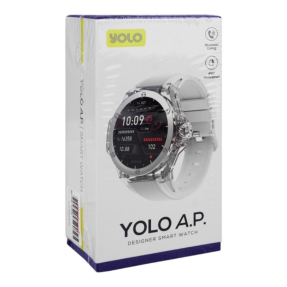 Buy Yolo A.P 1.46" HD Screen Designer Smart Watch, Water Proof, 2 Pin ...