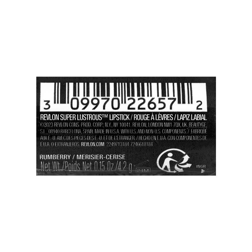 Purchase Revlon Super Lustrous Creme Lipstick, 804 Rumberry Online at ...