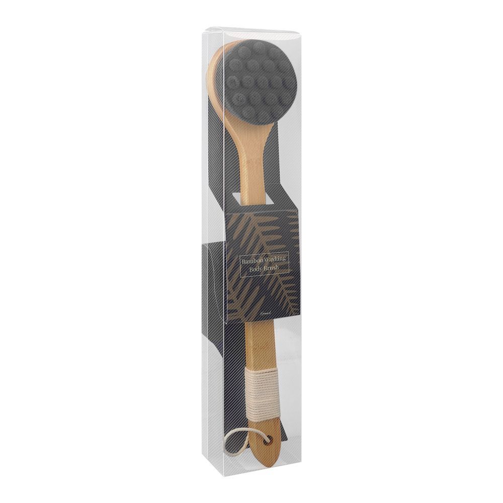 Buy Krramel Bamboo Washing Body Brush, Grey, NX-0136 Online at Special ...