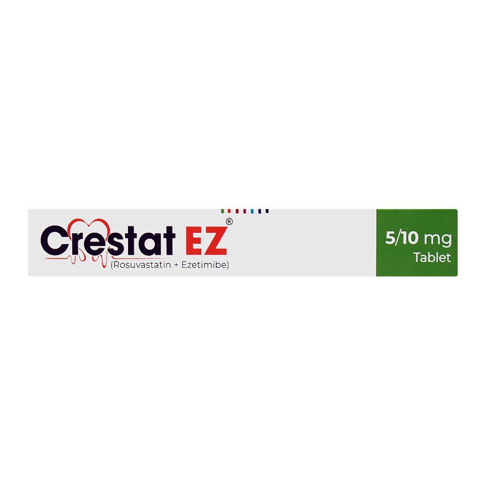 CCL Pharmaceuticals Crestat Ez Tablet, 5/10mg, 10-Pack