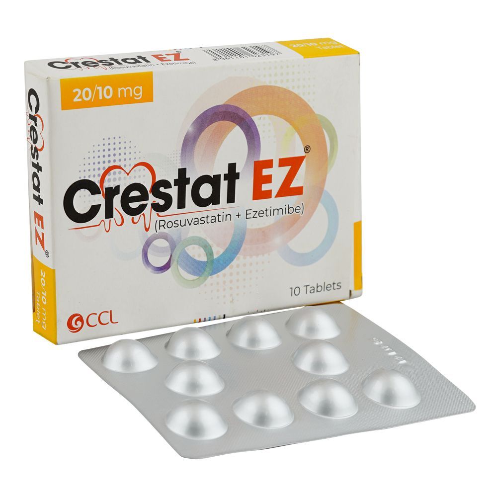 Crestat Ez 20/10mg Tablets, Box