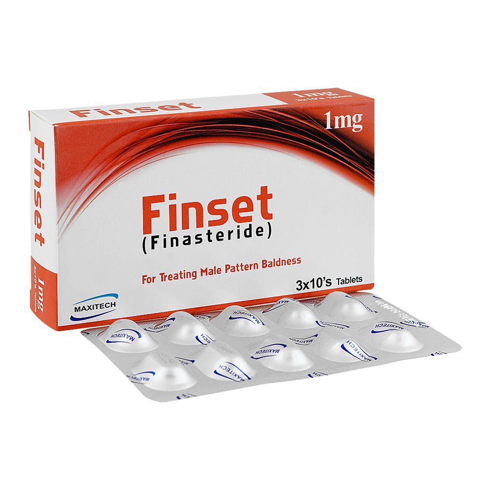 Maxitech Pharma Finset Tablet, 1mg, 30-Pack