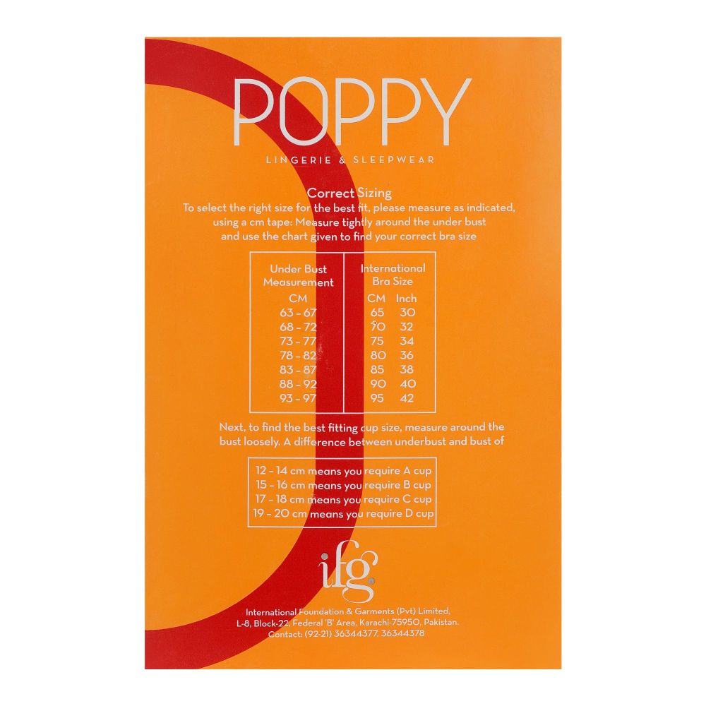 Order Poppy Everyday Essentials Non-Padded, Wireless Cotton Bra ...