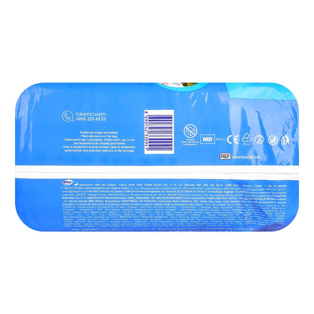 Order Canped Adult Diaper, 50-90cm, Small, 9-Pack Online at Special ...
