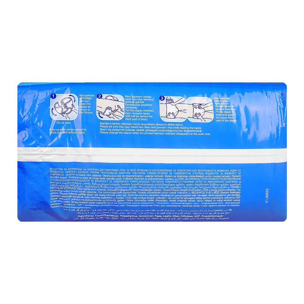 Buy Canped Adult Diaper, 85-125cm, Medium 9-Pack Online at Best Price ...