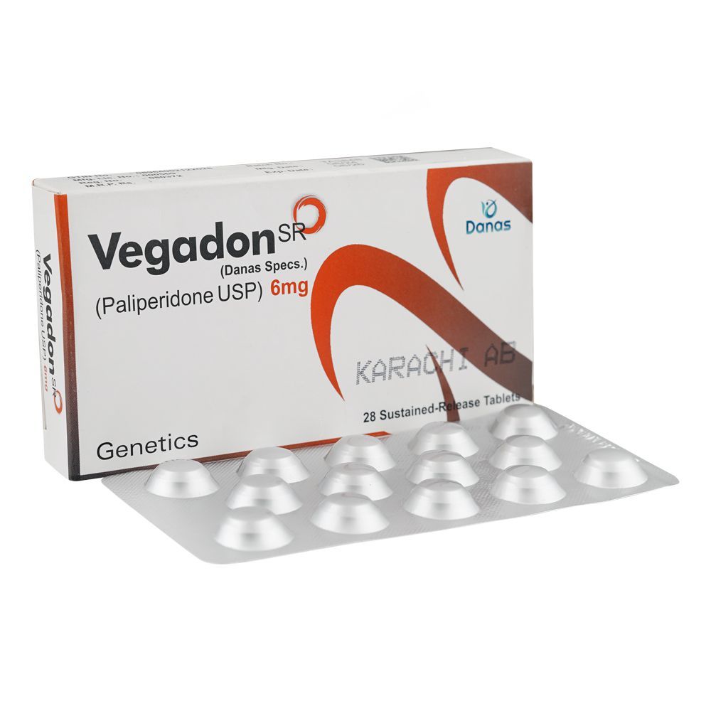 Vegadon SR Tablets 6mg, Box (28 Tablets)