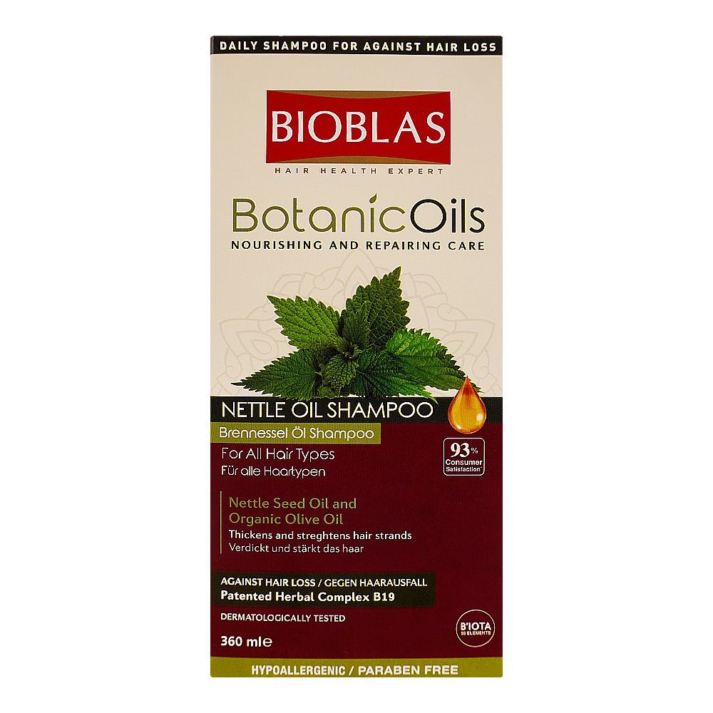 Buy Bioblas Botanic Oil Nourishing And Repairing Care Nettle Oil ...