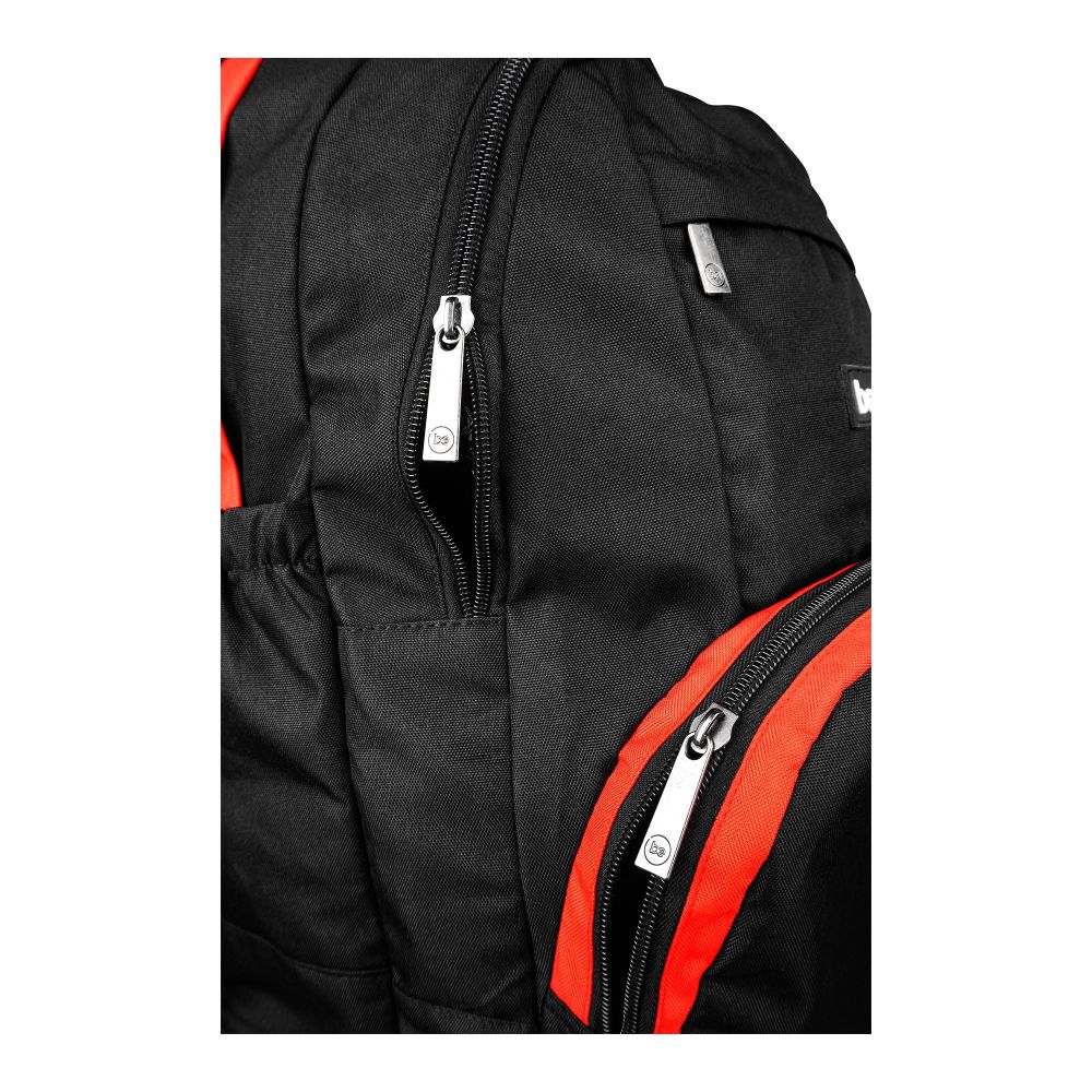 Purchase Bembel 18" Inch Black & Red Backpack For Kids School Bag ...