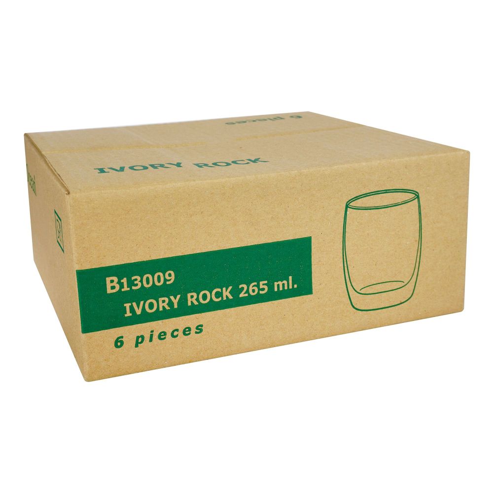 Purchase Ocean Ivory Rock Glass, 265ml, 6-Pack, B13009 Online at Best ...