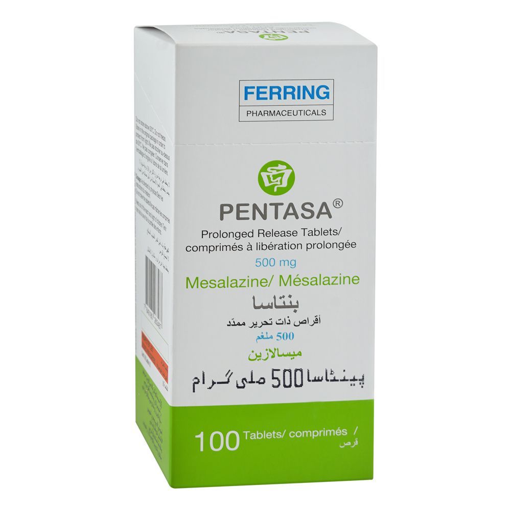 Pentasa 500mg, Strip (10 Tablets)