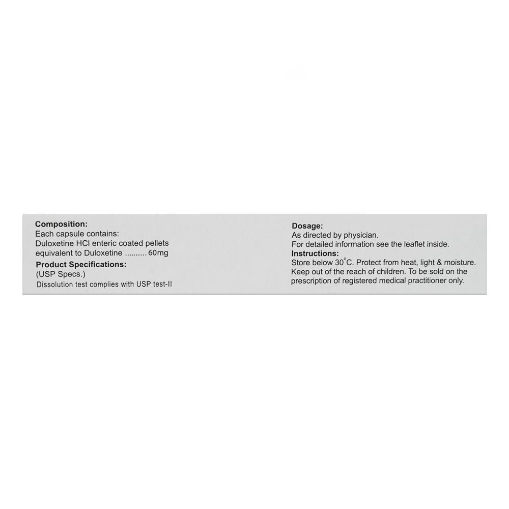 Dobalta Capsules 60mg, Box (14 Capsules)