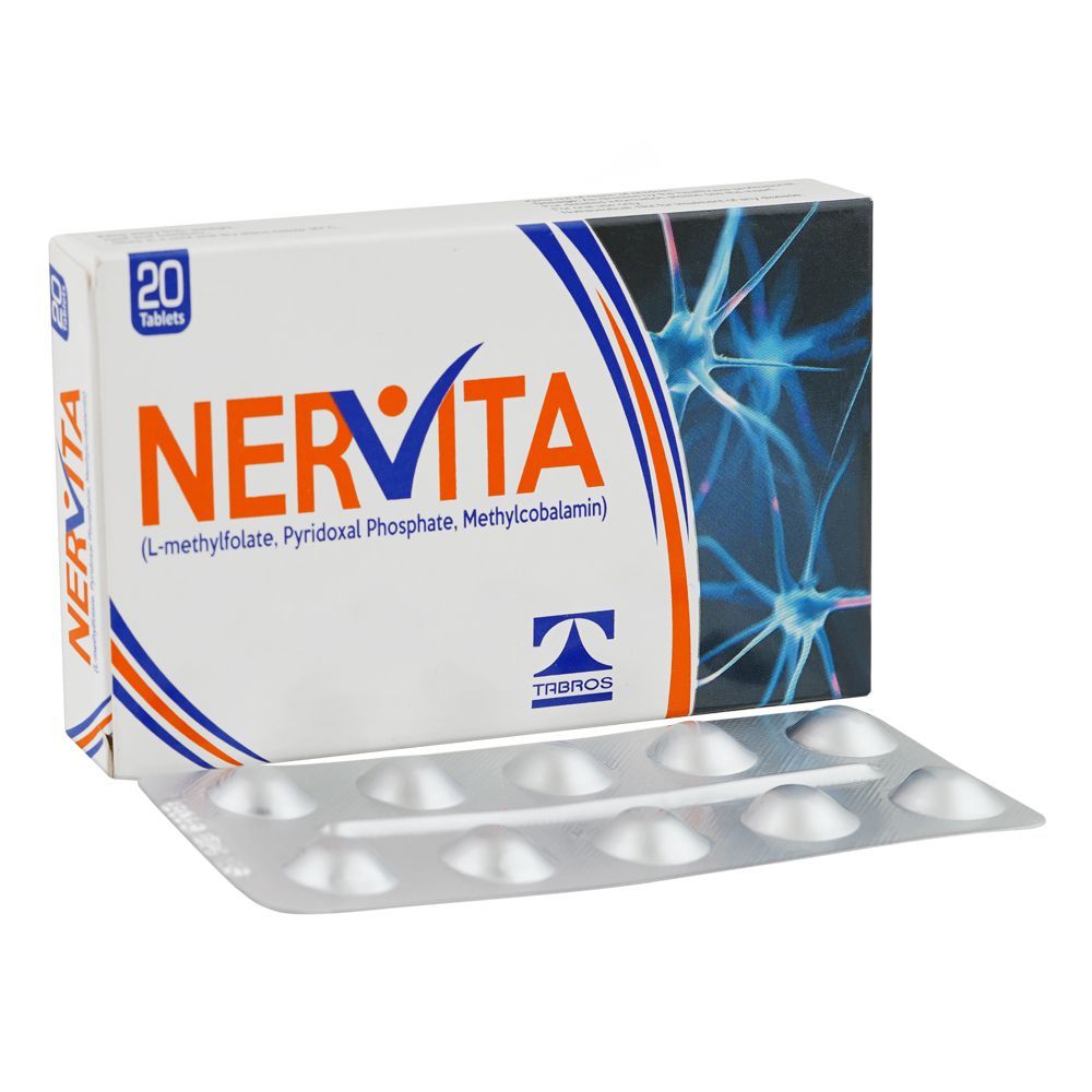 Nervita Tablets, Box (20 Tablets)