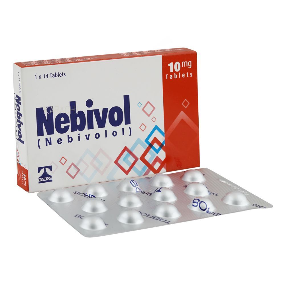 Nebivol Tablets 10mg, Box (14 Tablets)