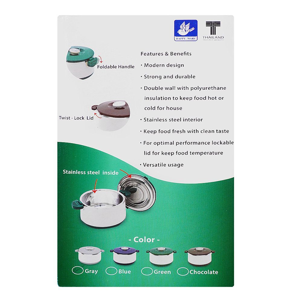 Purchase Happy Ware Hot Pot With Lockable LID, 2.5 Liter Capacity ...