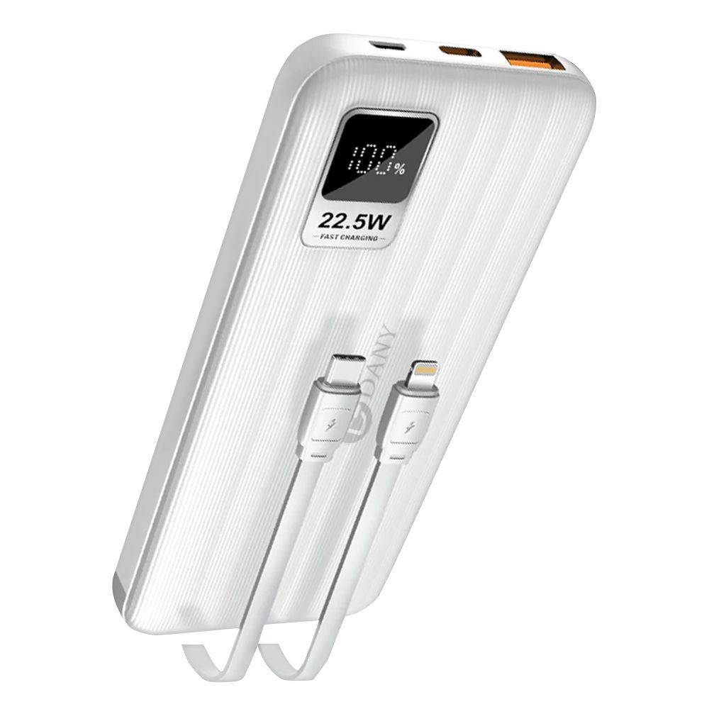 Purchase Dany Flash F-10 Power Bank, 10000 mAh, 22.5W, Digital Display ...