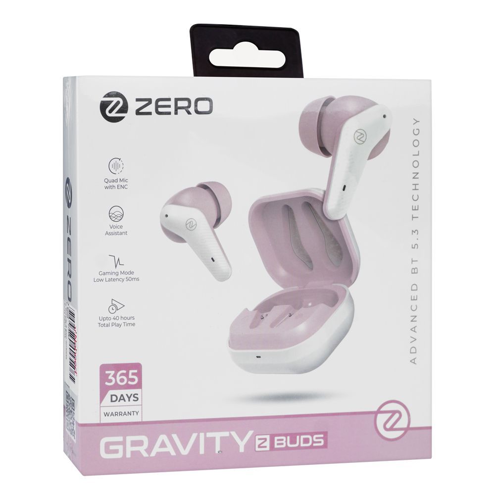 Order Zero Gravity Wireless Earbuds, Quad Mic With ENC Heavy Bass ...