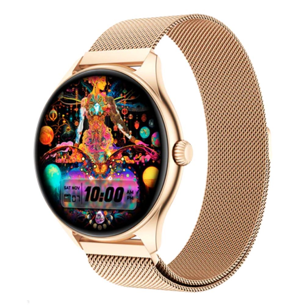 Purchase Zero 1.43" Amoled HD Display Pixel Smart Watch, BT Calling ...