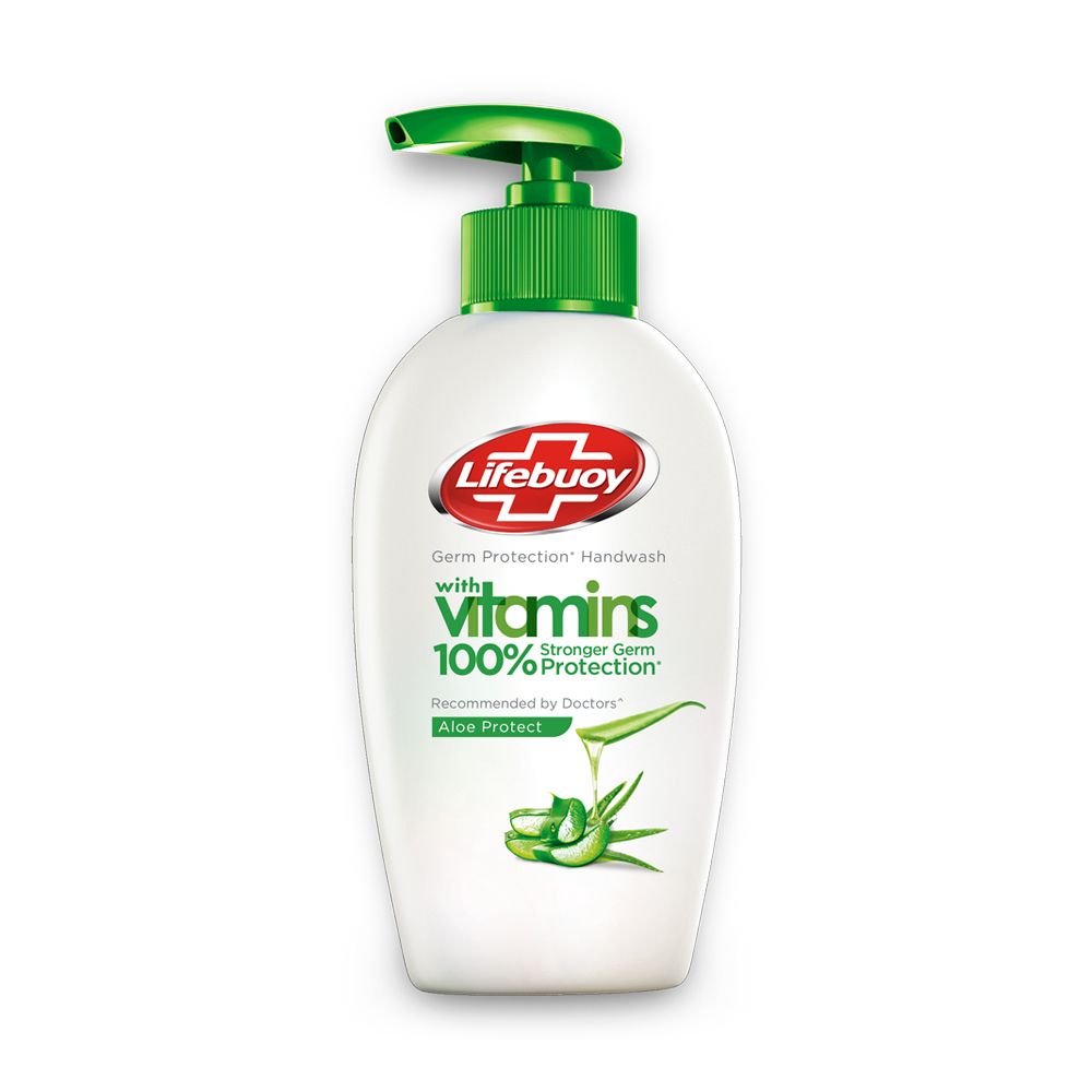 Purchase Lifebuoy Aloe Protect With Vitamin Hand Wash, 200ml Online at ...