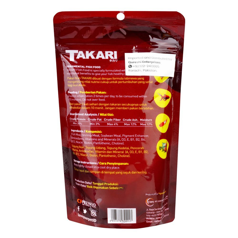 Purchase Takari Fish Food Red, 100g Online at Special Price in Pakistan ...