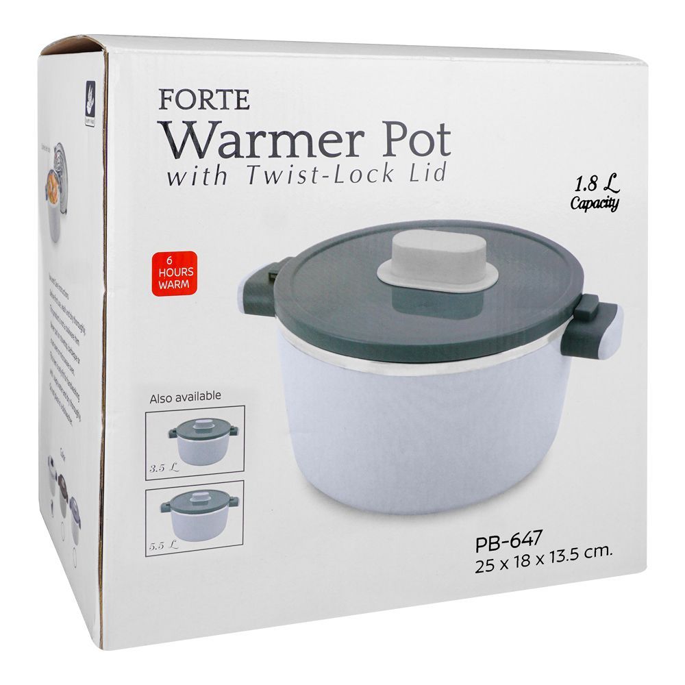 Order Happy Ware Forte Warmer Pot With Twist-Lock Lid, 1.8 Liter ...