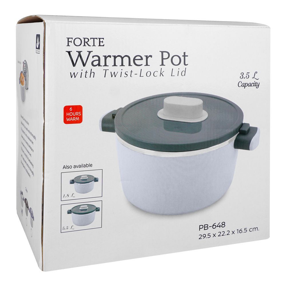 Purchase Happy Ware Forte Warmer Pot With Twist-Lock Lid, 3.5 Liter ...
