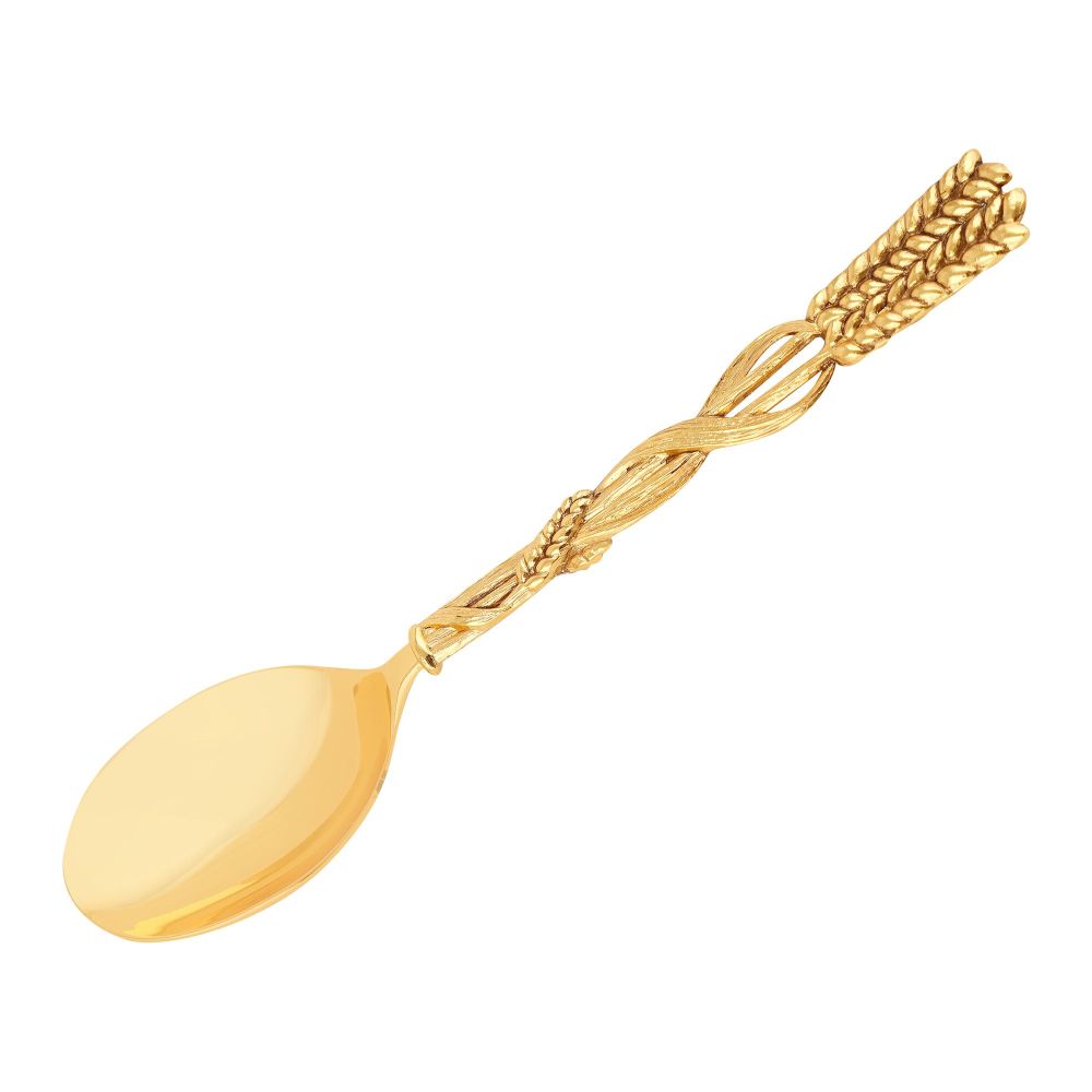 Bhoja Curry Serving Spoon, Gold, CD6596