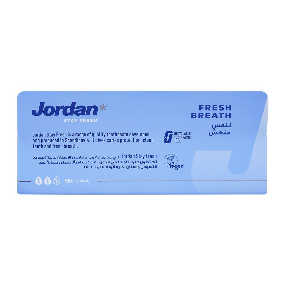 Order Jordan Fresh Breath Toothpaste, 75ml Online at Special Price in ...