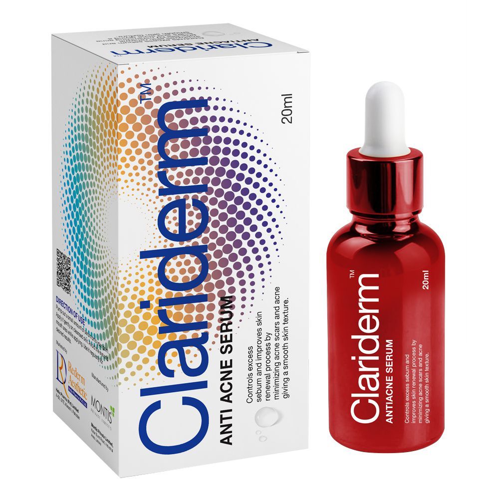 Order Clariderm Anti-Acne Serum, For Acne-Prone Dry, Combination and ...
