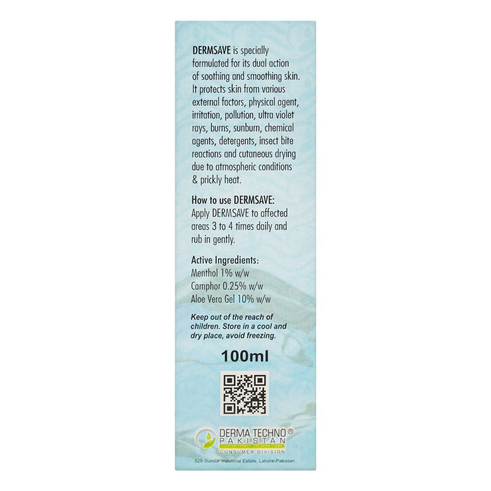 Dermsave Soothing Smoothing Lotion, 100ml