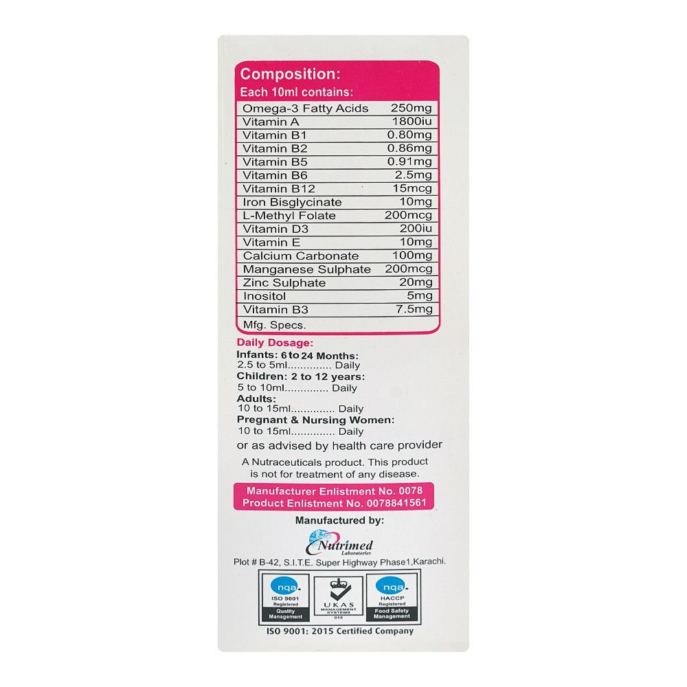 Multi 365 Syrup, 120ml