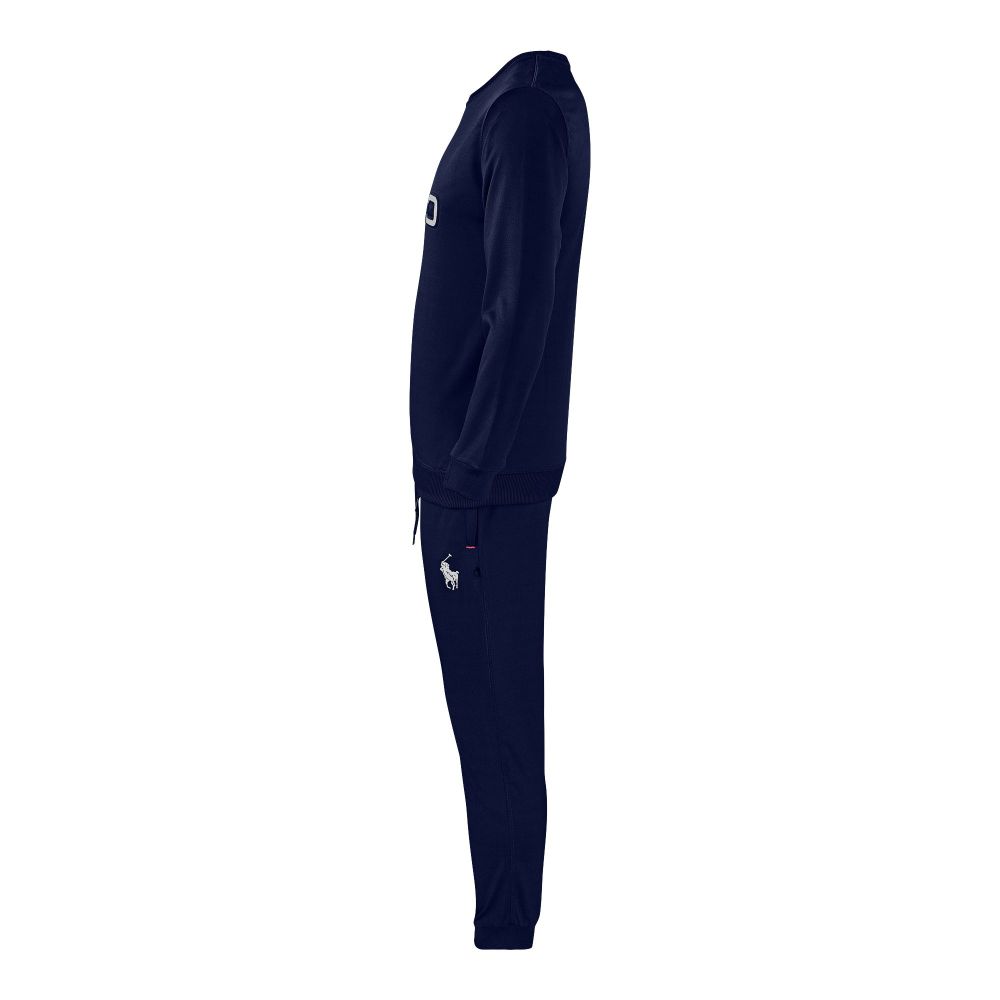 Purchase Men's Polo Tracksuit, Sweatshirt and Trouser, Navy Blue Online ...