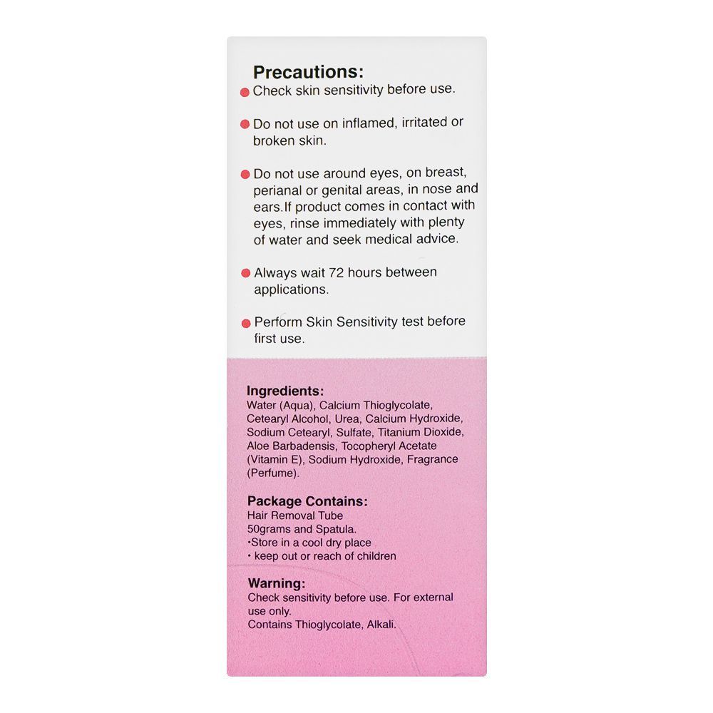 Buy Nisa Naturals Hair Removal Cream With Rose & Vitamin C, For All ...