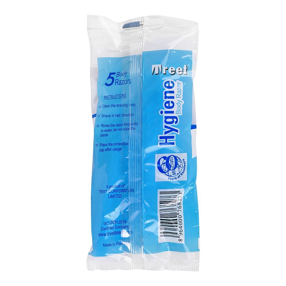 Order Treet Hygiene Body Razor Pouch, 5-Pack Online at Special Price in ...