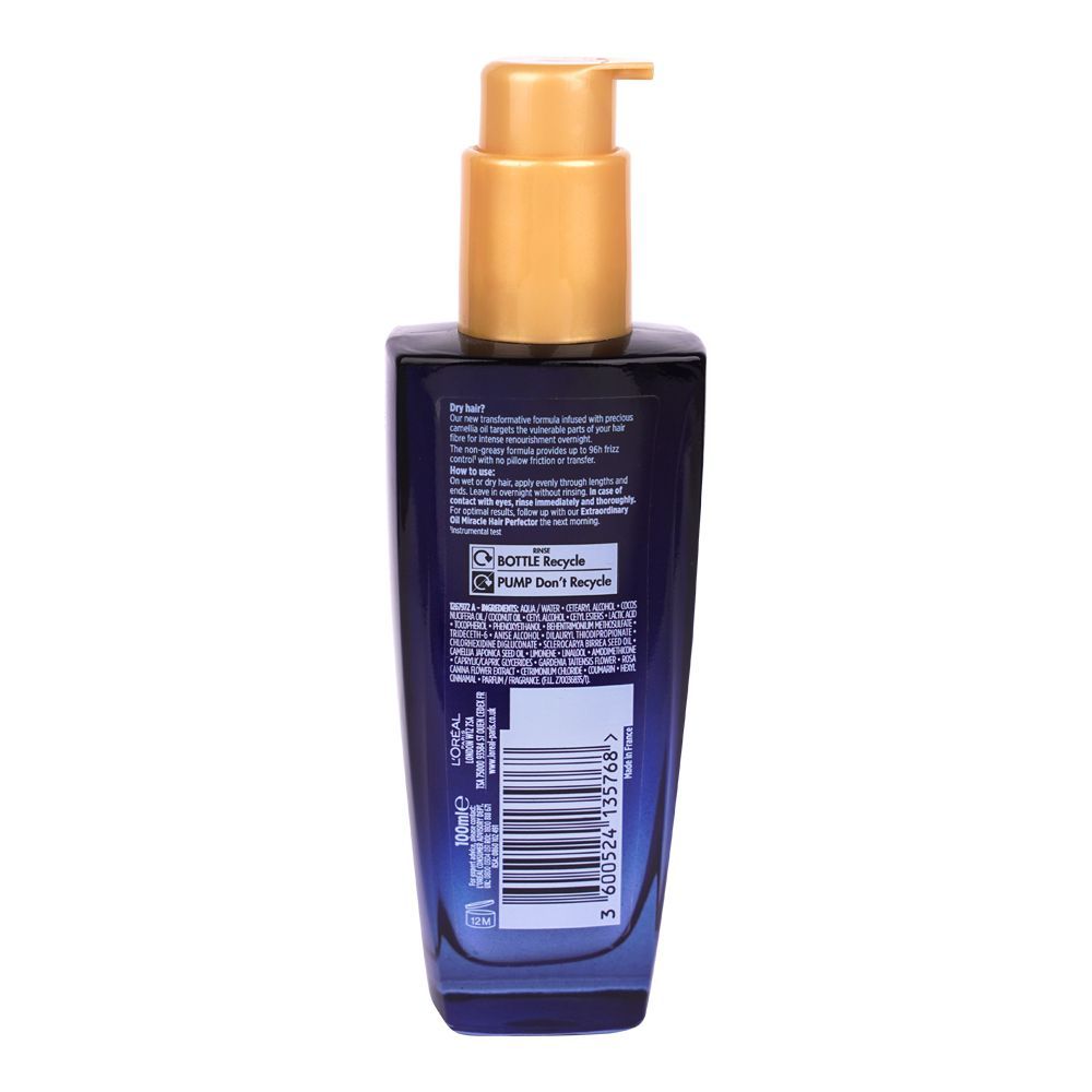 Buy L'Oreal Paris Elvive Extraordinary Oil Midnight Serum With Camellia Oil, For Dry Hair, 100ml ...