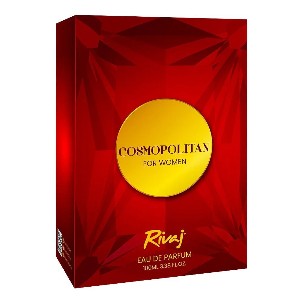Buy Rivaj Cosmopolitan, Eau de Parfum, For Women, 100ml Online at ...