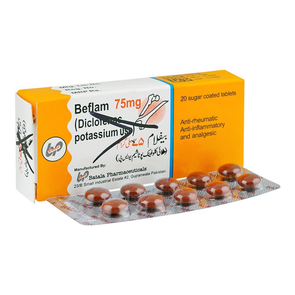 Beflam 75mg, Strip (10 Tablets)