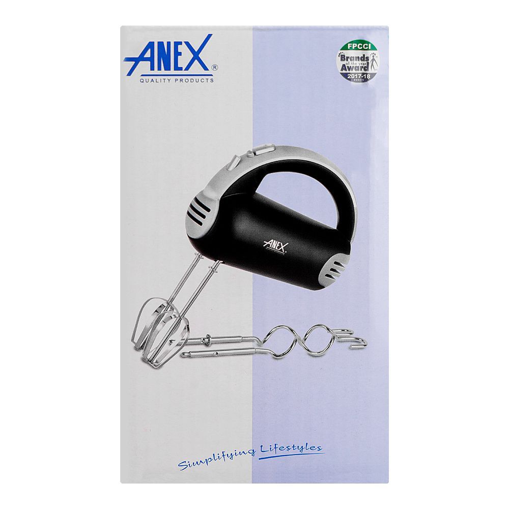 Order Anex Deluxe Hand Mixer, 250W, White, AG-392 Online at Best Price ...