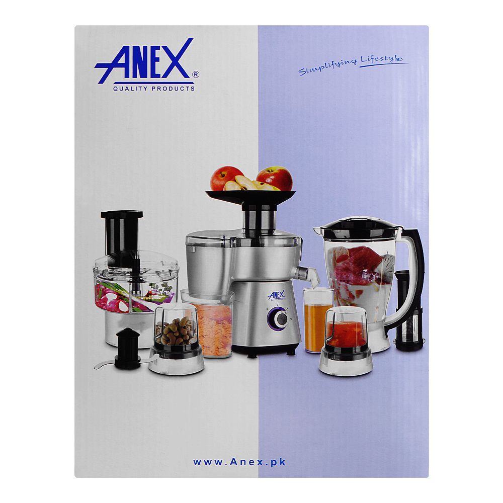 Order Anex Deluxe Kitchen Robot, 450W, White, AG-2150 Online at Best ...