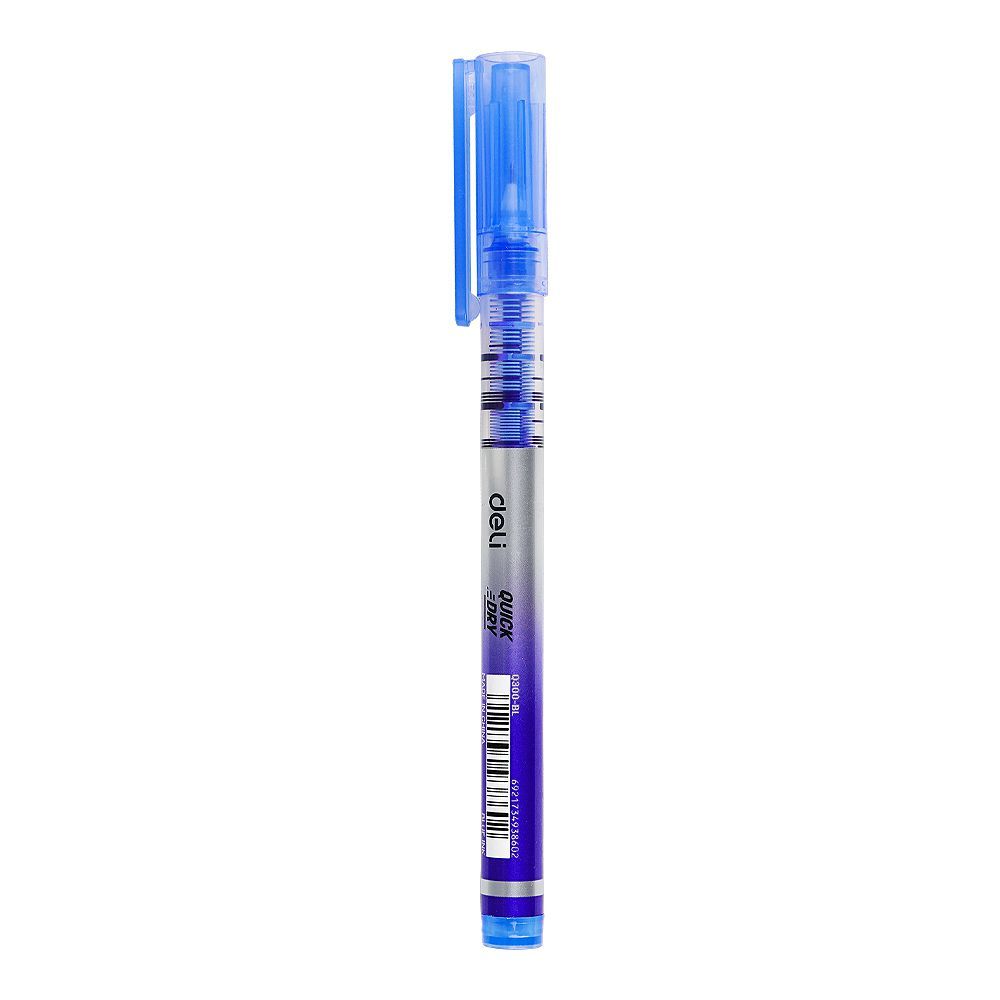 Order Deli Think Roller Pen, 0.5mm, Blue, 1-Pack, Q300-BL Online at ...