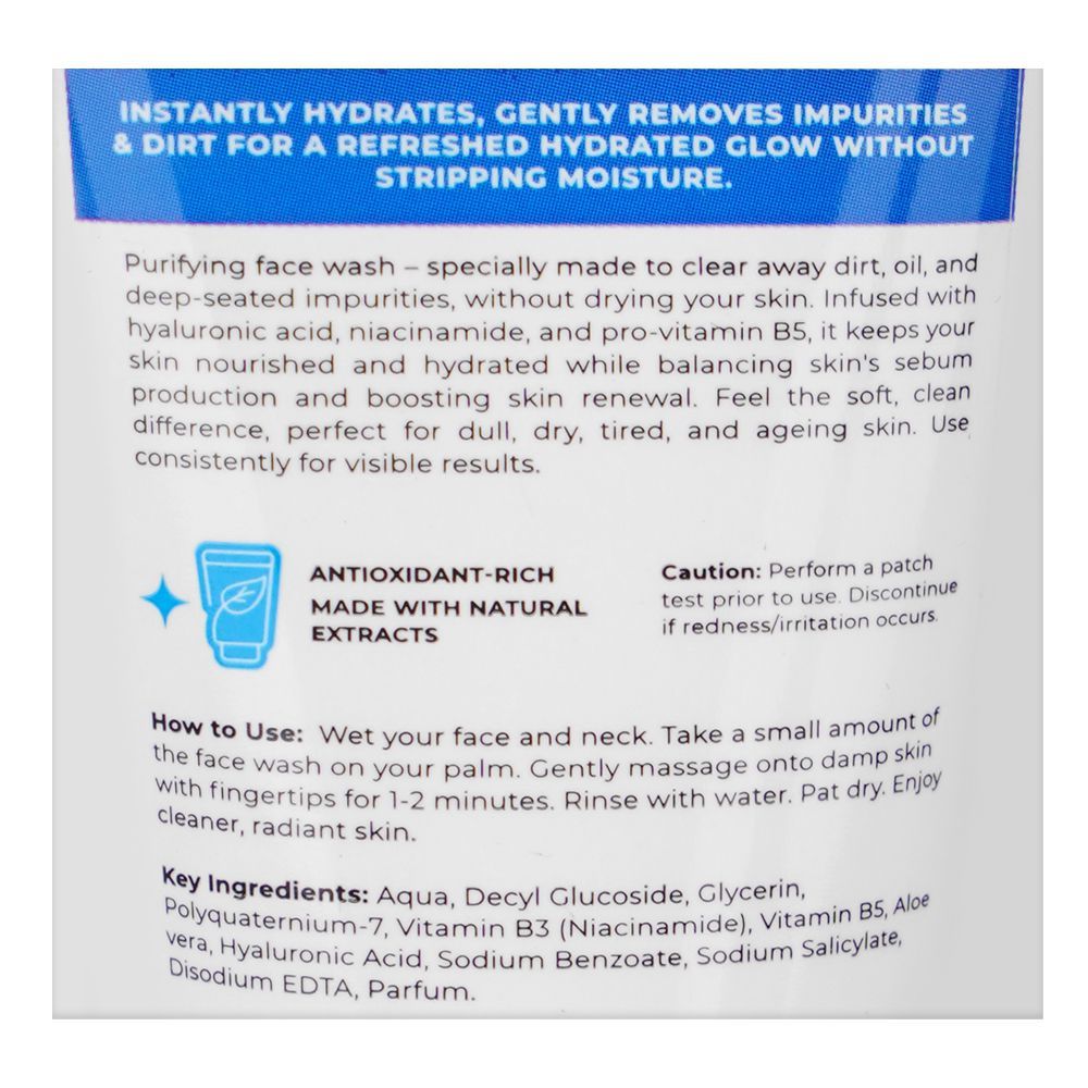 Order Saeed Ghani Radiance Boosting Hyaluronic Acid Face Wash, 50ml ...