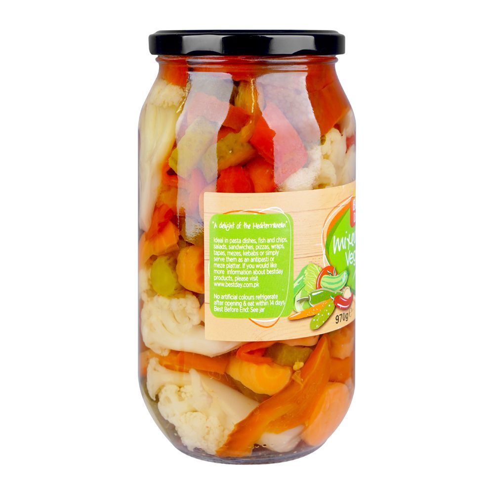 Purchase Best Day Mixed Vegetables Pickled In Brine and Vinegar, 970g ...